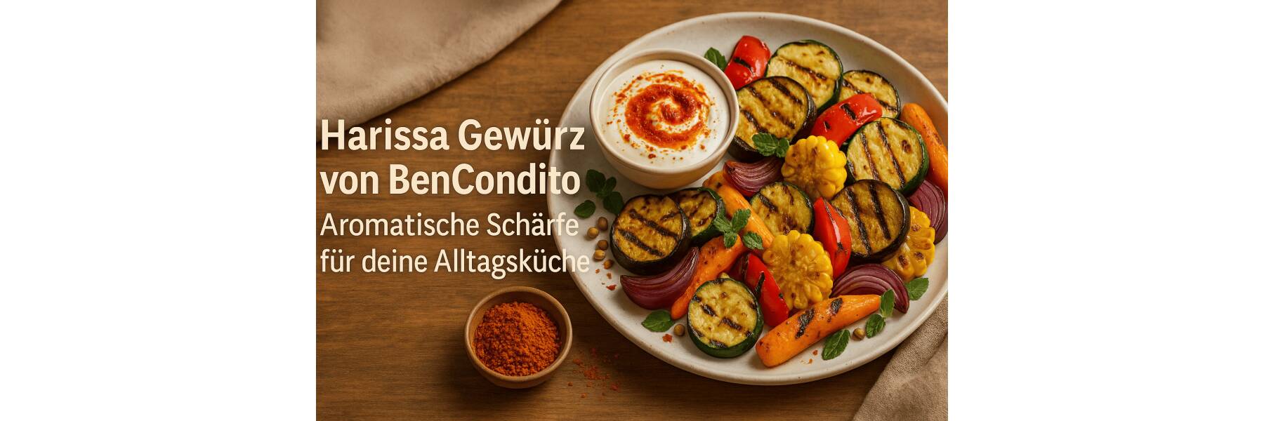 Harissa Gewürz: Aromatische Schärfe im Alltag|BenCondito